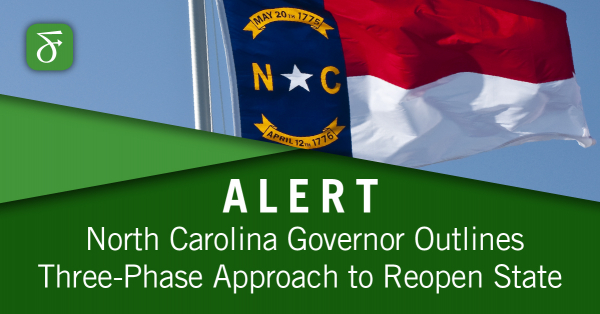 NC Outlines Three-Phase Approach to Reopen State