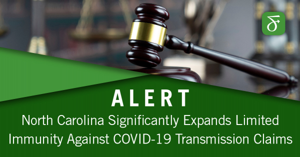 North Carolina Significantly Expands Limited Immunity Against COVID-19 ...