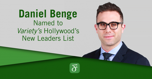 Daniel Benge Named to Variety’s Hollywood’s New Leaders List