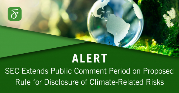 SEC Extends Public Comment Period on Proposed Rule for Disclosure of ...