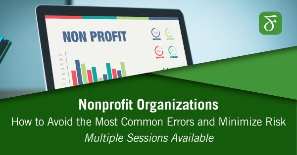 Nonprofit Organizations: How to Avoid the Most Common Errors and ...