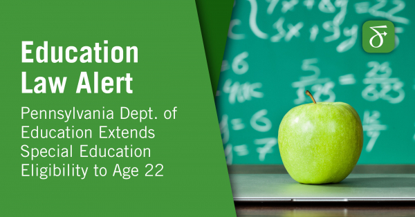 Pennsylvania Department of Education Extends Special Education ...